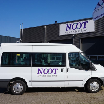 Een taxi reserveert u bij Noot